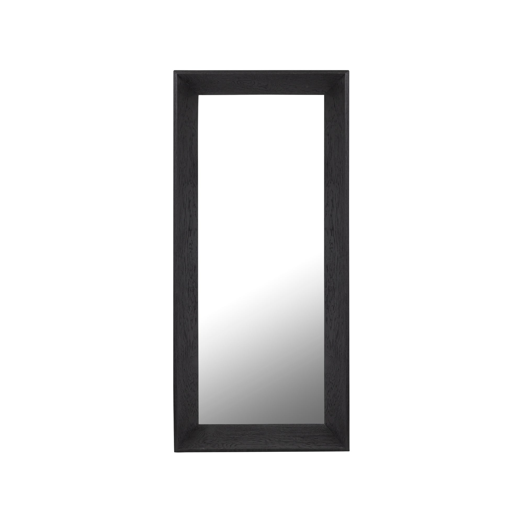 Chevar Black Oak Wood Mirror Rectangle S kopen? Gratis Thuisbezorgd