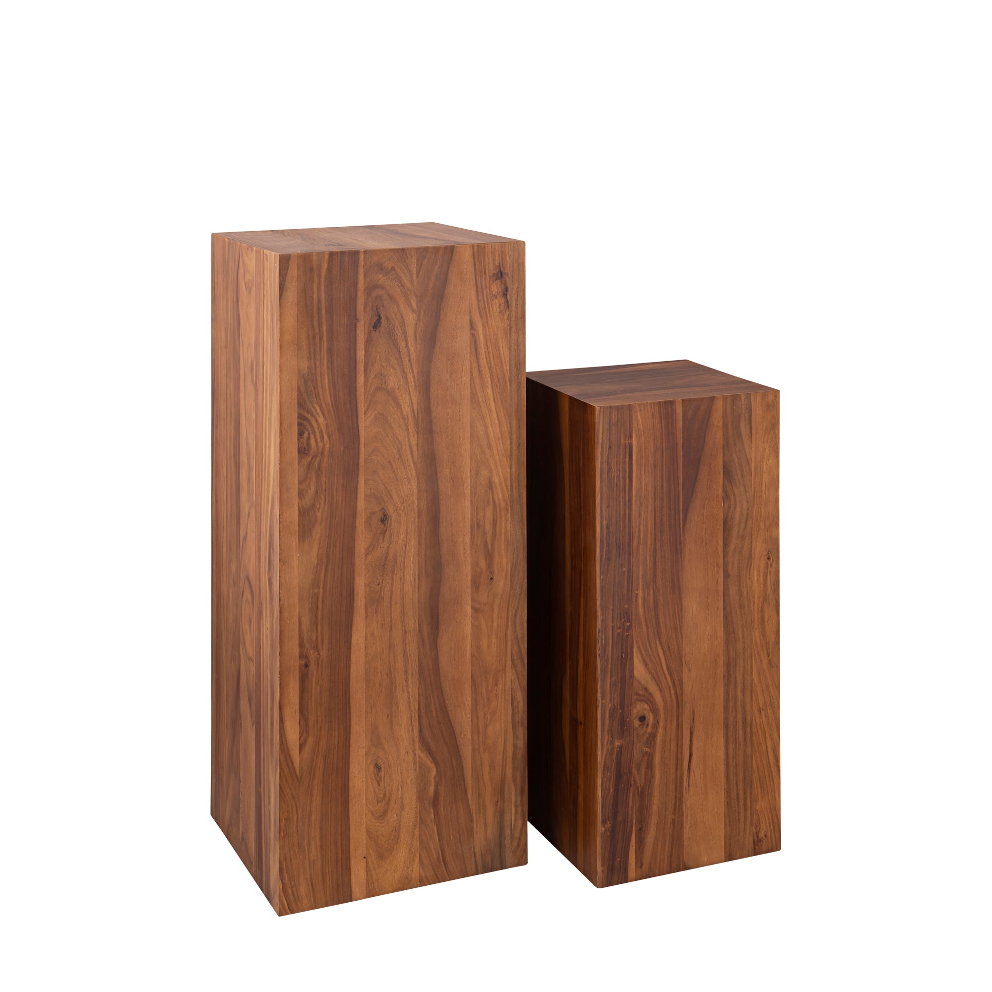 Chevar Brown Sheesham Wood Pedestal SV2 kopen? Gratis Thuisbezorgd