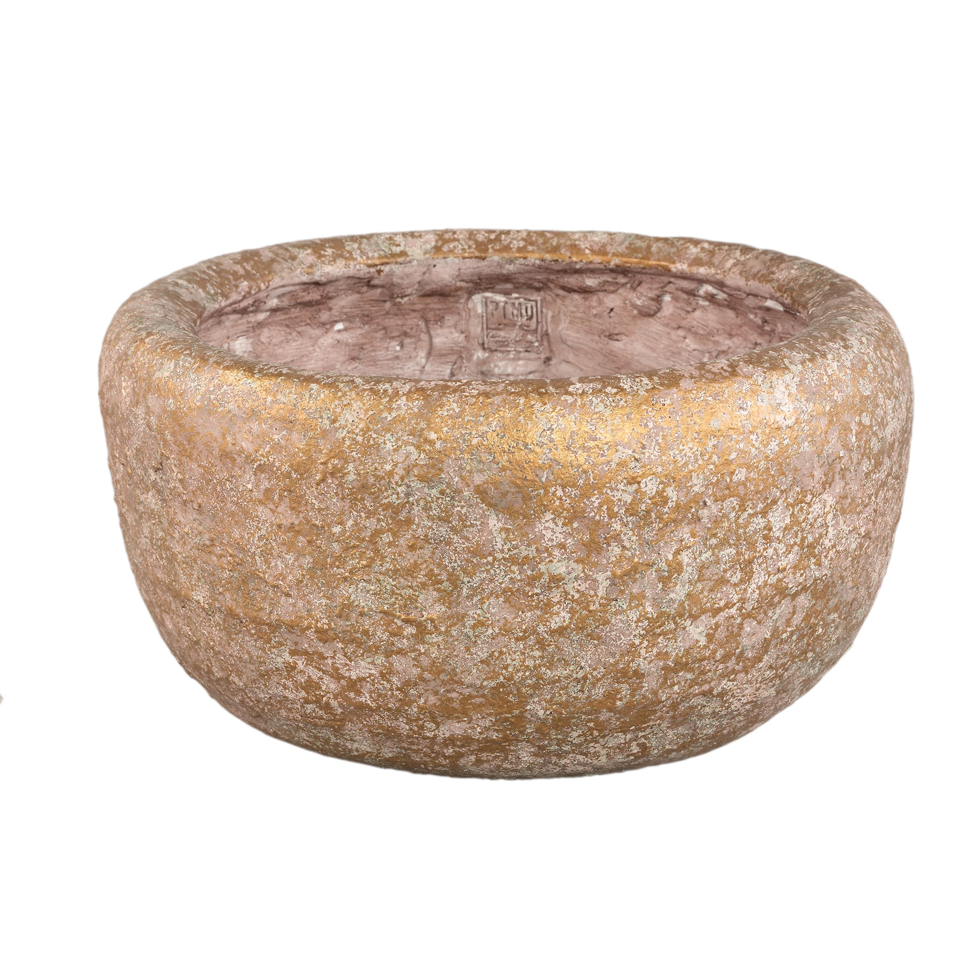 Skye-Leigh Taupe Cement Pot Round XL kopen? Gratis Thuisbezorgd